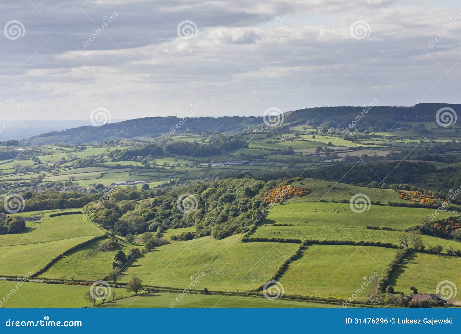 Sutton Bank Landscape stock photo. Image of travel, country - 31476296