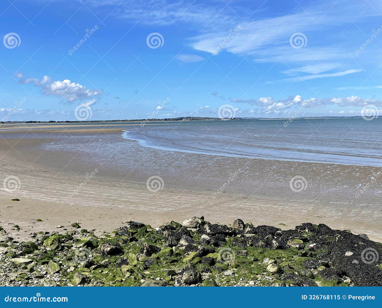 Sutton Beach, Howth, Dublin Town, Ireland Stock Image - Image of view ...