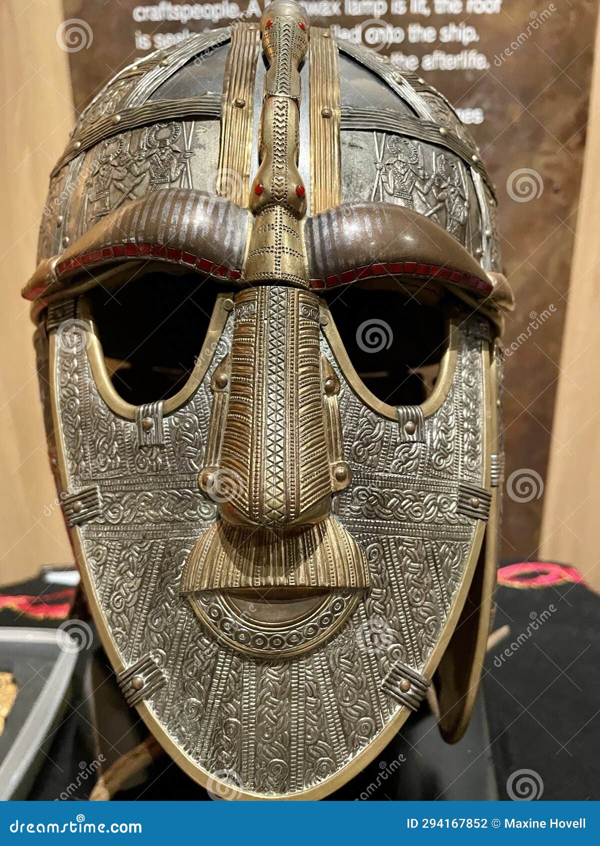 Sutton Hoo Helmet UK Postage Stamp Editorial Image | CartoonDealer.com ...