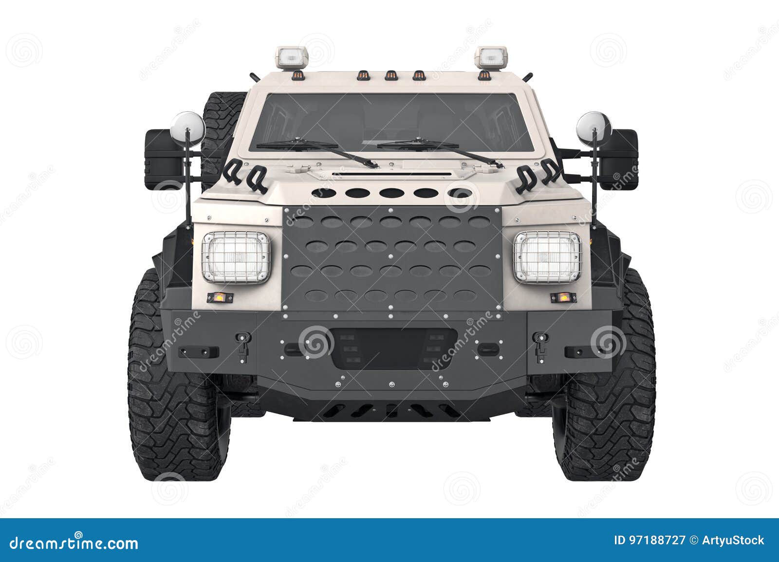 Suv car auto, front view stock illustration. Illustration of sport ...