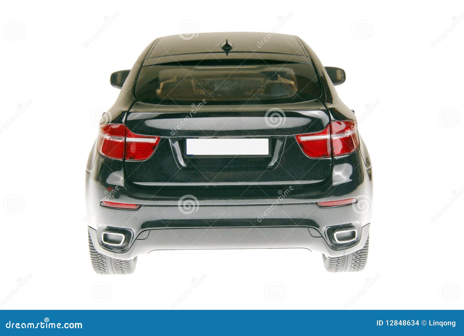 SUV car back view stock photo. Image of offroader, rich - 12848634