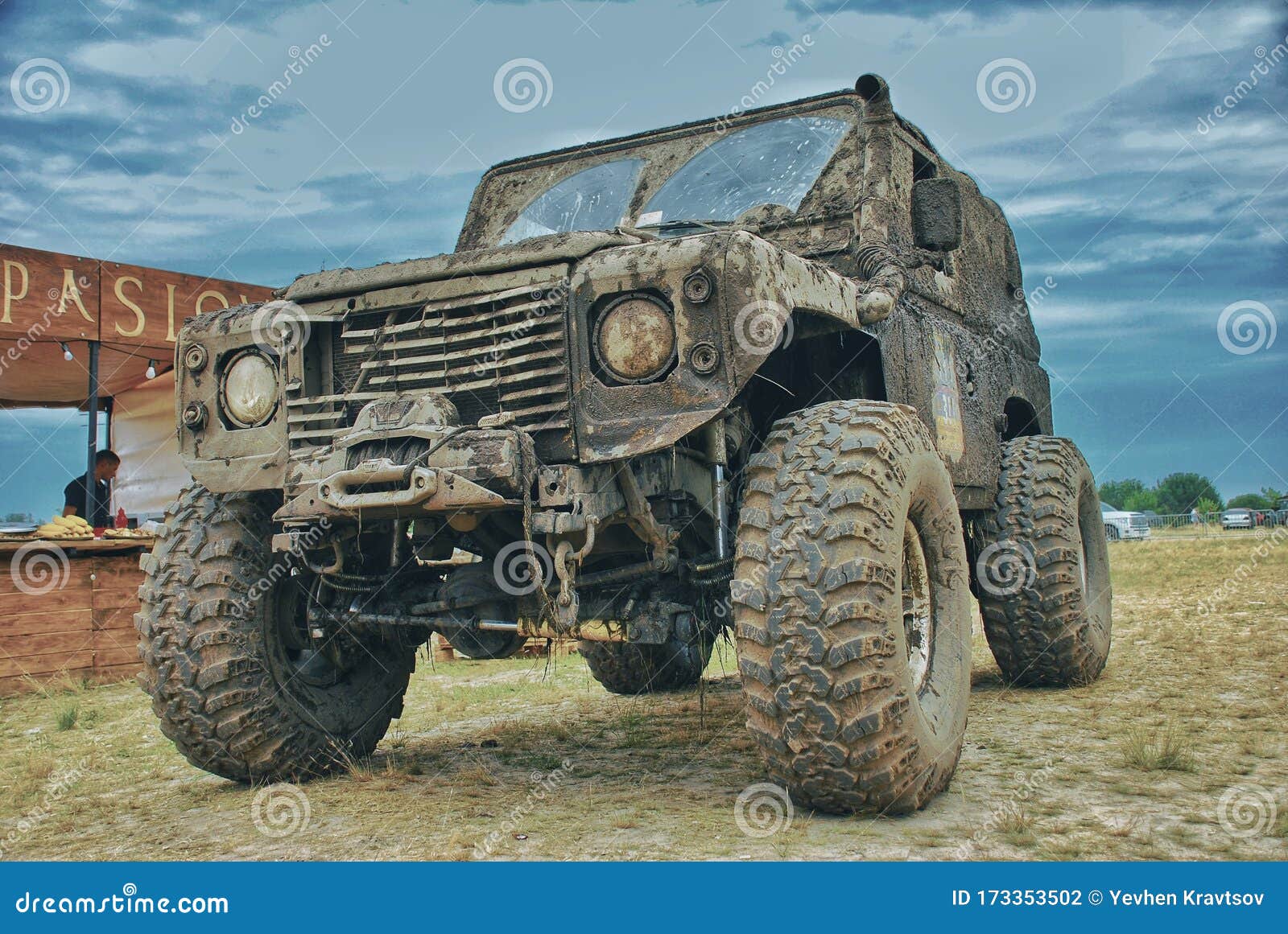 SUV Car. Competitions, Off-road Rally Stock Photo - Image of rally ...
