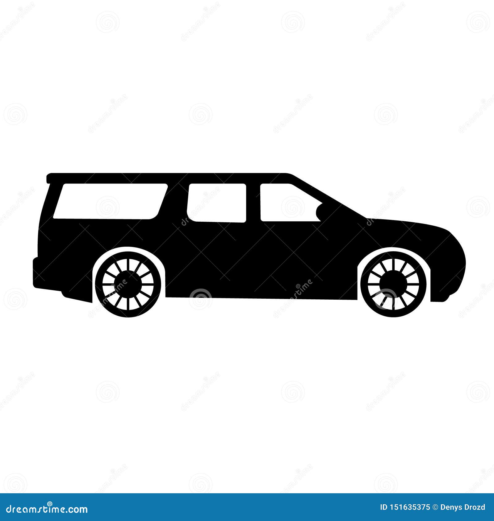Car SUV Icon. Simple Element Illustration. Car SUV Symbol Design from ...