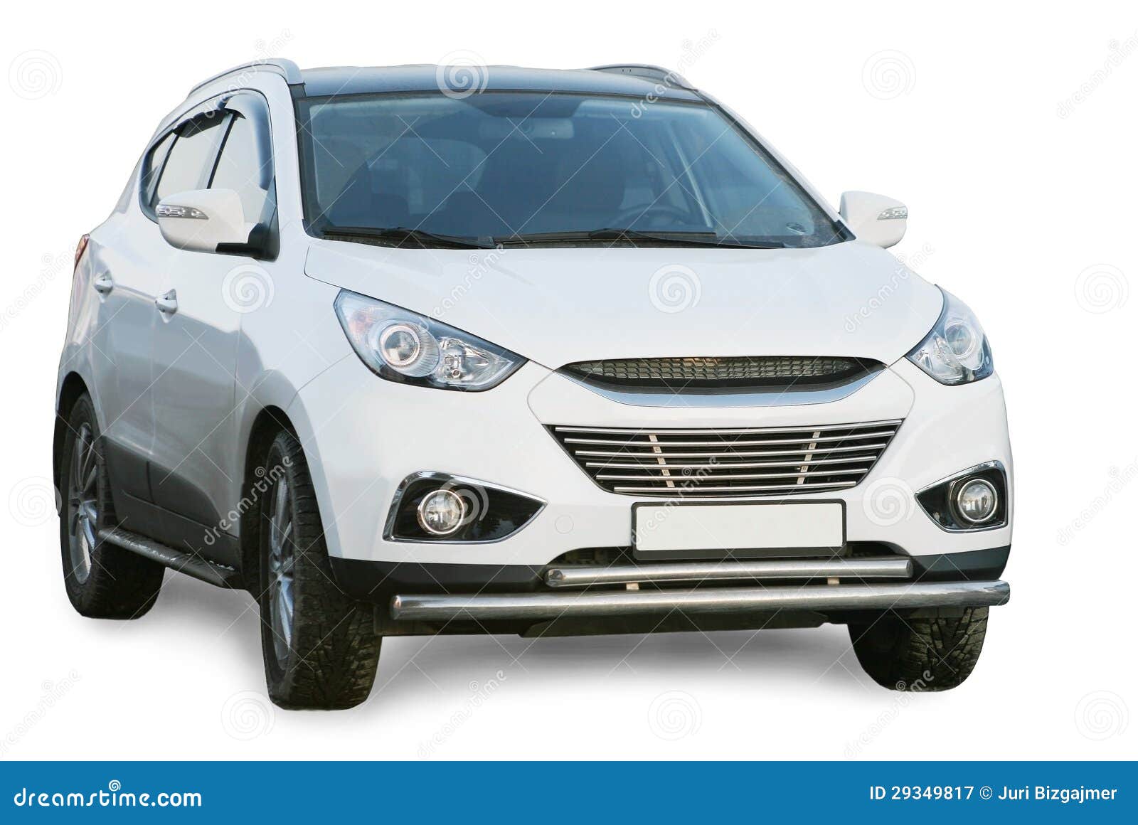 SUV moderno se aísla imagen de archivo. Imagen de transporte - 29349817