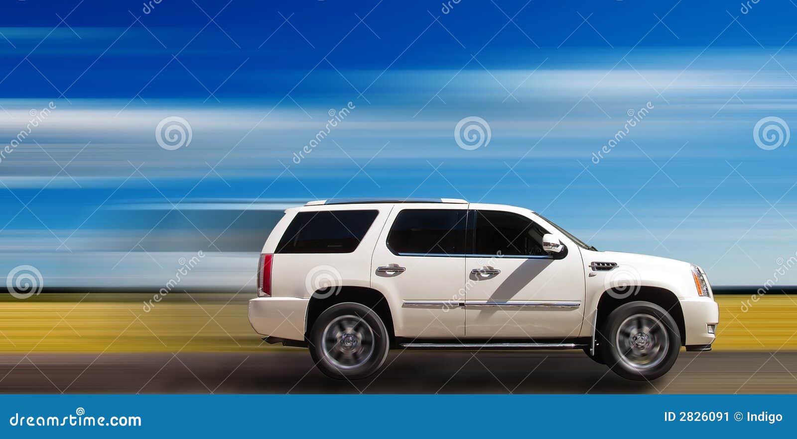 SUV on motion background stock image. Image of journey - 2826091