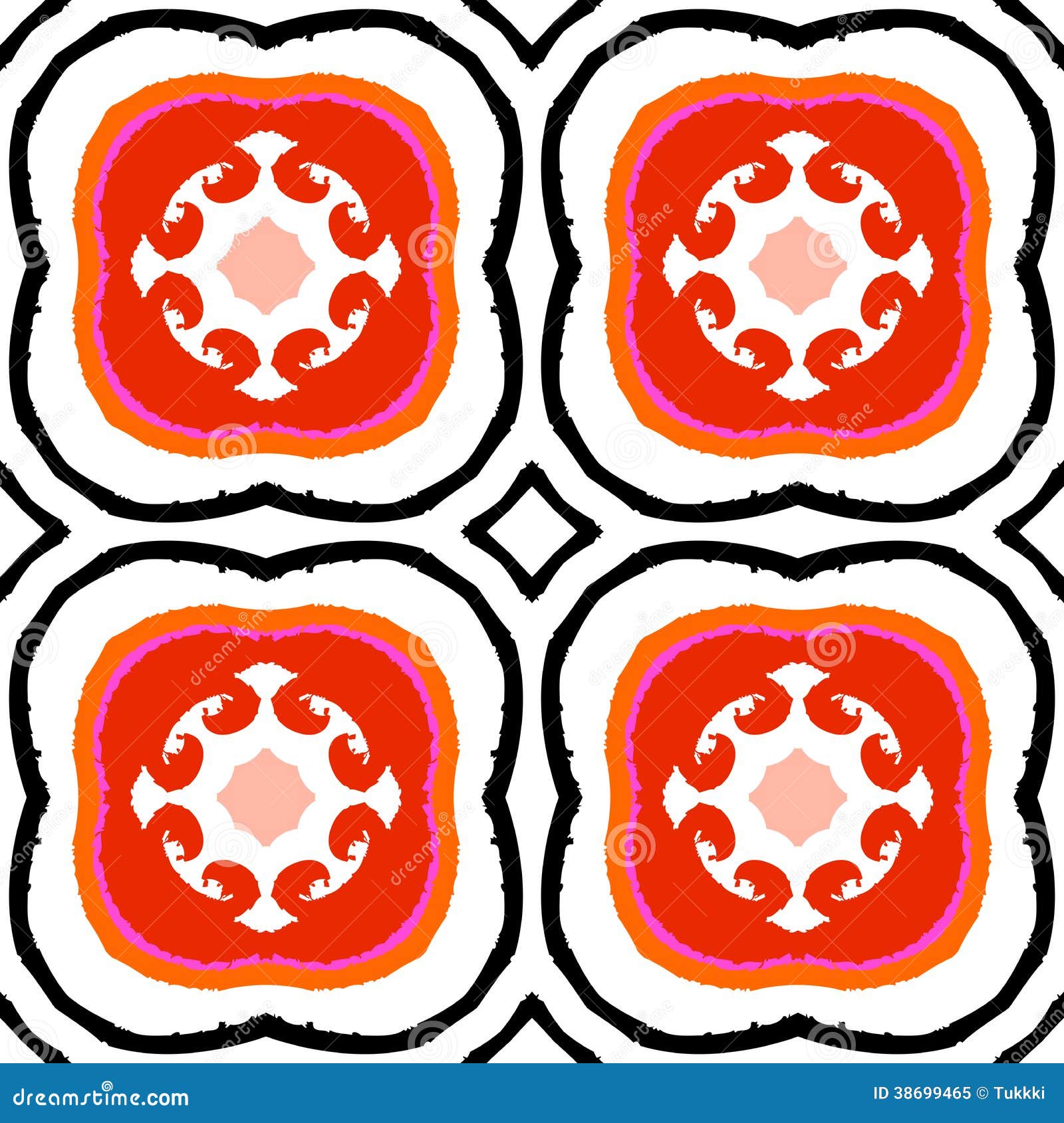 Suzani, Vector Multicolor Ethnic Pattern Stock Vector - Illustration of ...