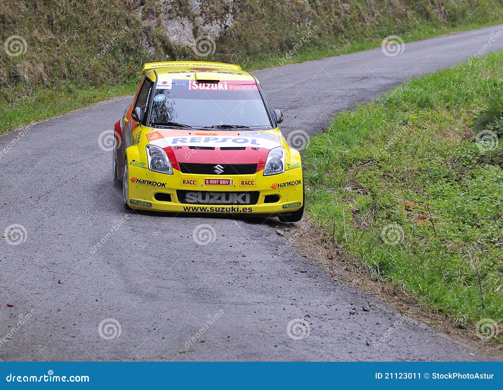 Suzuki Swift S1600 editorial photo. Image of pilot, repsol - 21123011