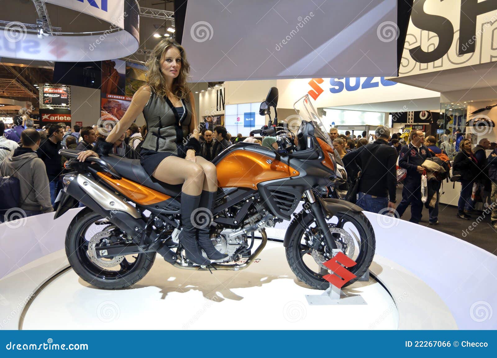 Suzuki V Strom Motorcycle At Makina Moto Show In Pasay, Philippines ...