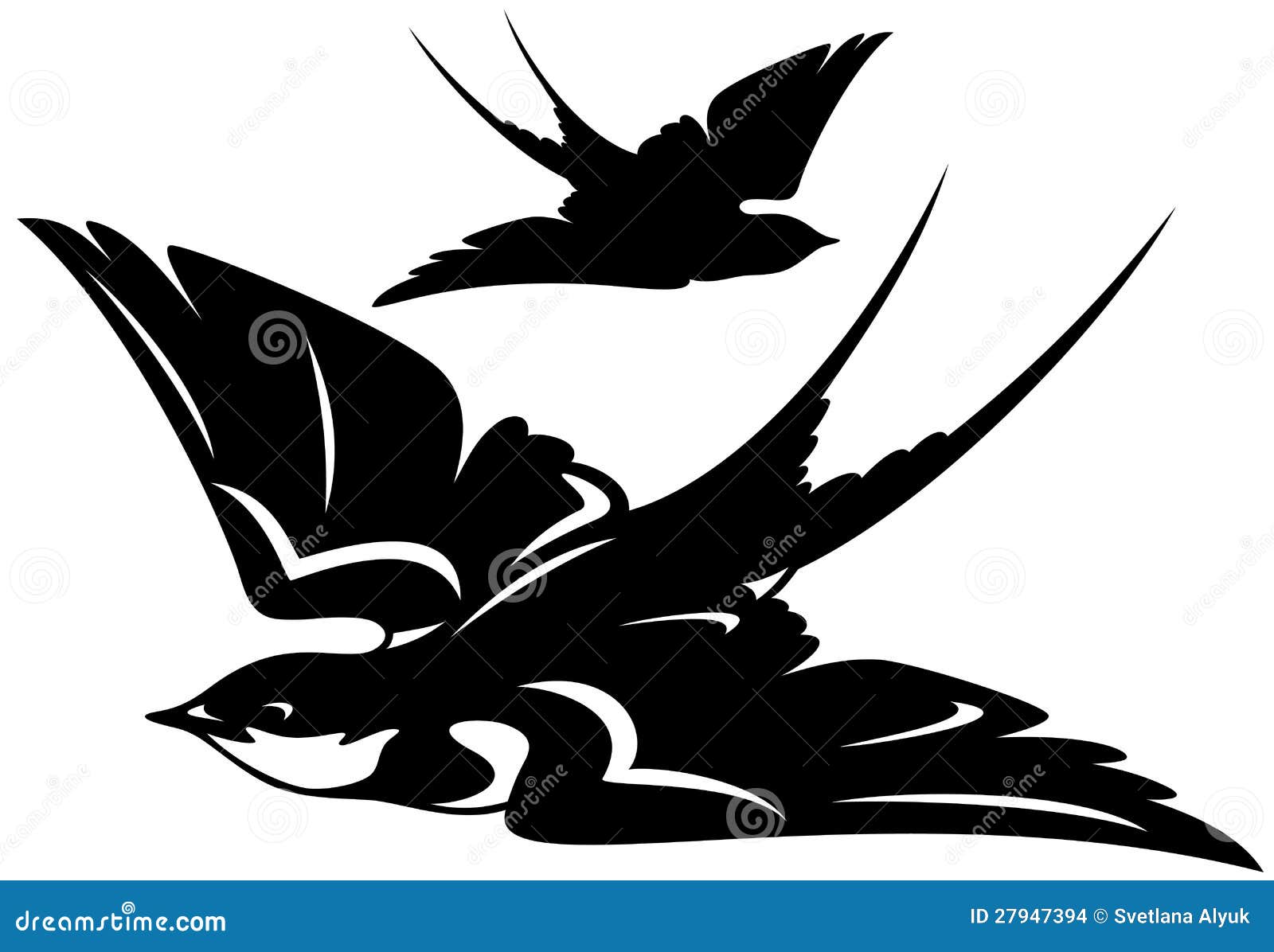 Svala vektor illustrationer. Illustration av teckning - 27947394