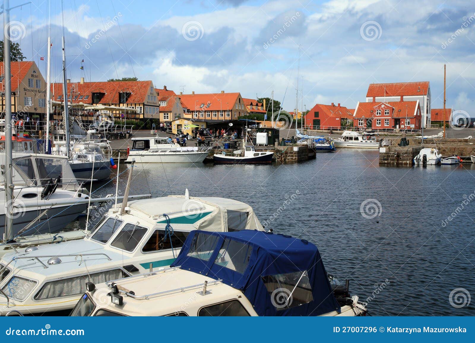 Svaneke, Bornholm, Denmark editorial photo. Image of beautiful - 27007296