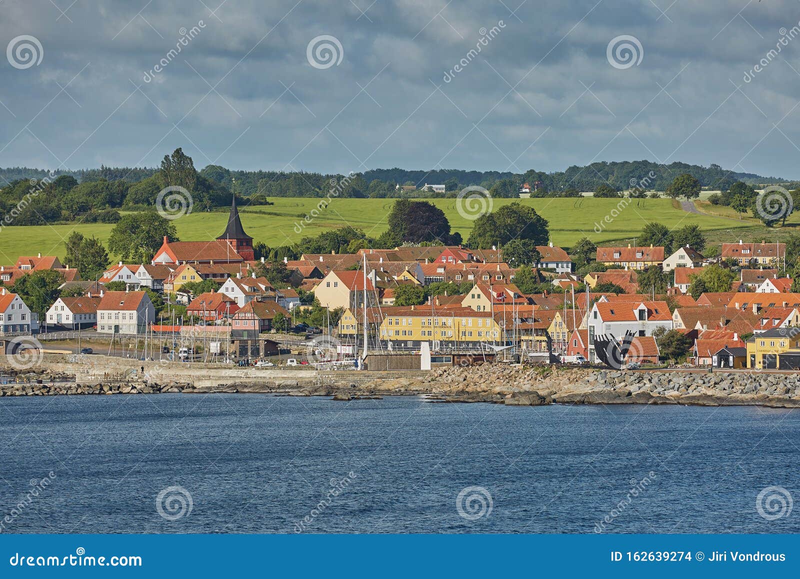Small Village of Svaneke on Bornholm Island in Denmark Editorial Stock ... Small Village of Svaneke on Bornholm Island in Denmark Editorial Stock ...