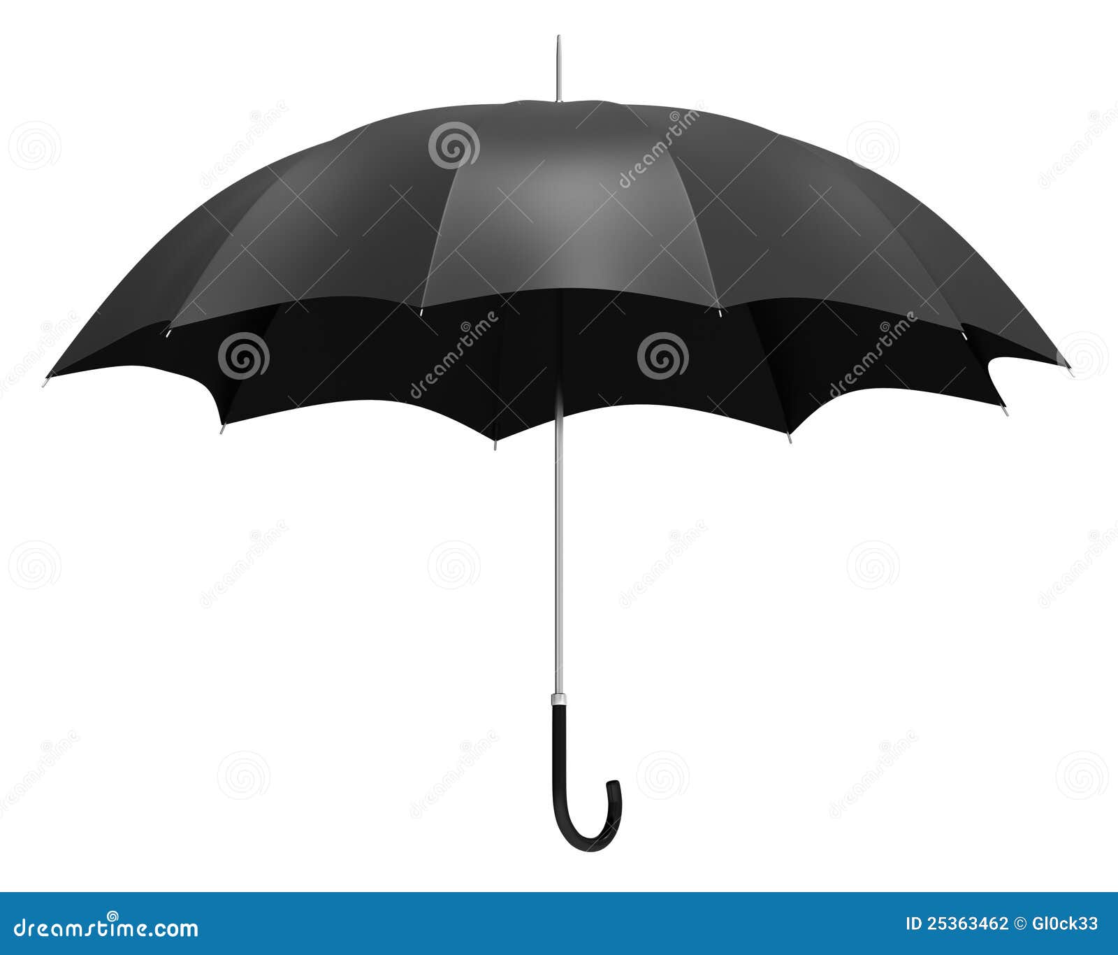 Svart paraply stock illustrationer. Illustration av paraply - 25363462