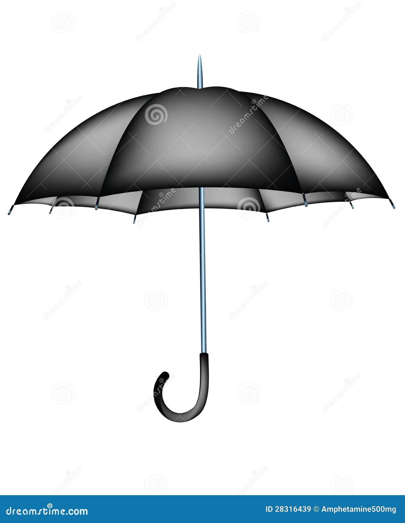 Svart paraply vektor illustrationer. Illustration av mode - 28316439