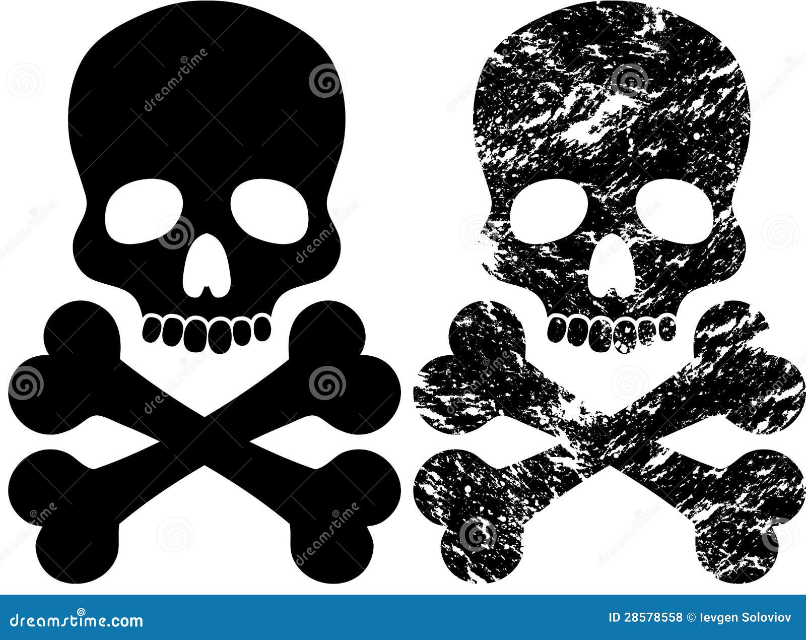 Svart skalle vektor illustrationer. Illustration av fred - 28578558