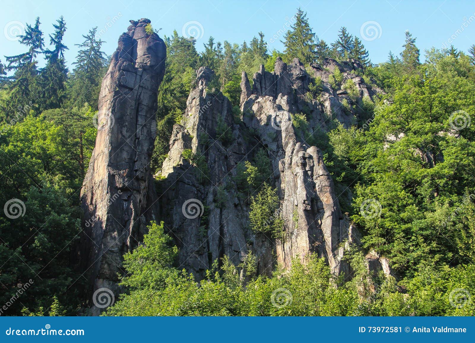 Svatosske Skaly stock image. Image of skaly, beautiful - 73972581