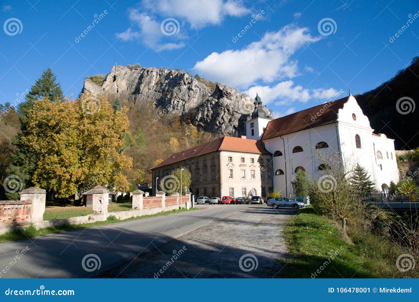 Svaty Jan Pod Skalou, Central Bohemia, Czech Republic Stock Image ... Svaty Jan Pod Skalou, Central Bohemia, Czech Republic Stock Image ...