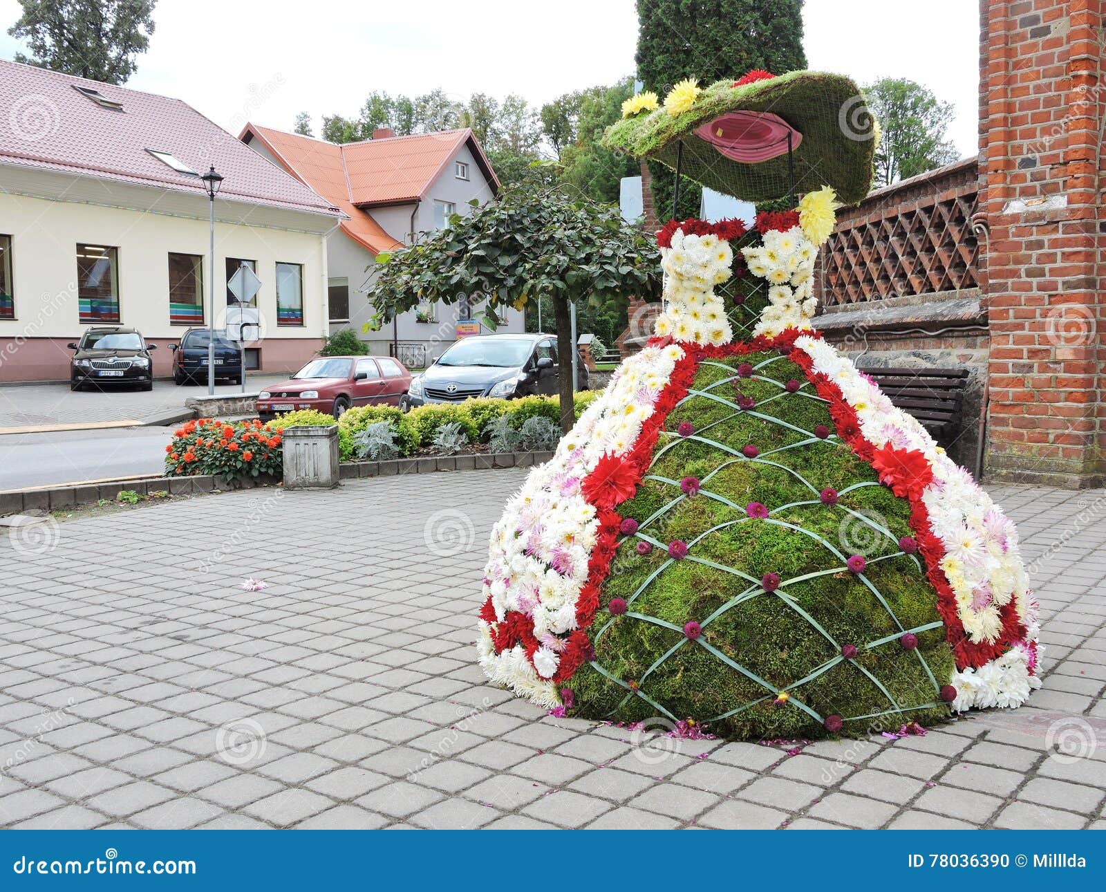 Sveksna town, Lithuania editorial image. Image of region - 78036390