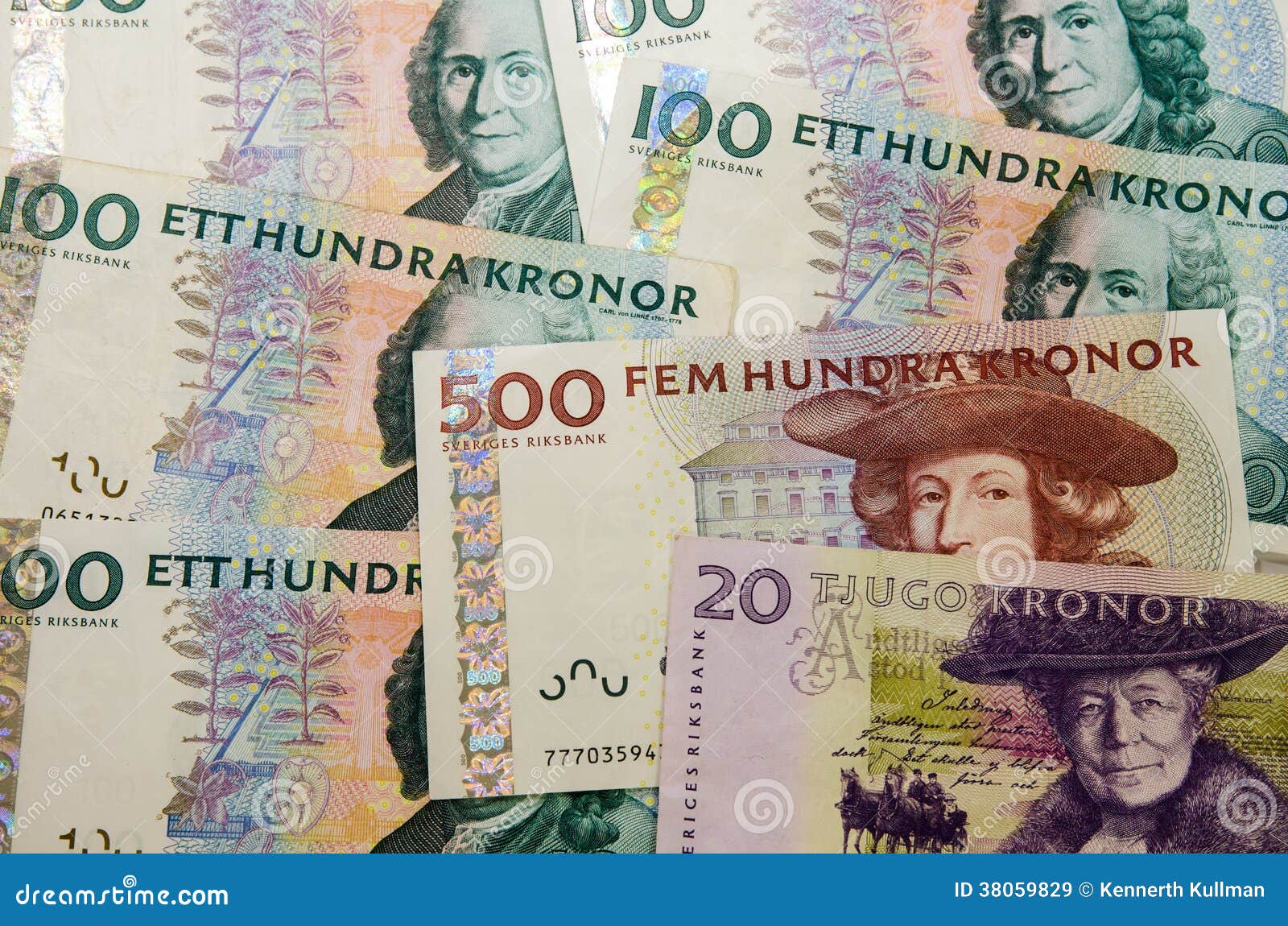 Svenska sedlar fotografering för bildbyråer. Bild av pengar - 38059829