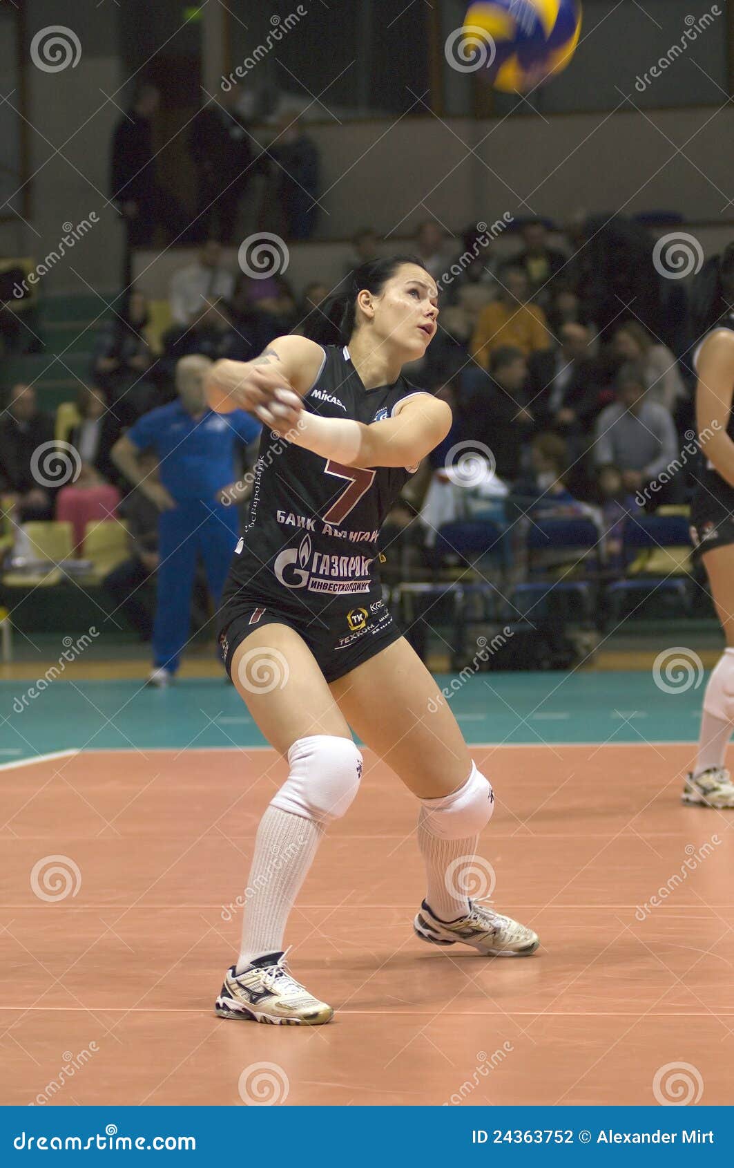 Svetlana Kryuchkova. Libero of Dynamo Moscow Editorial Photography ...