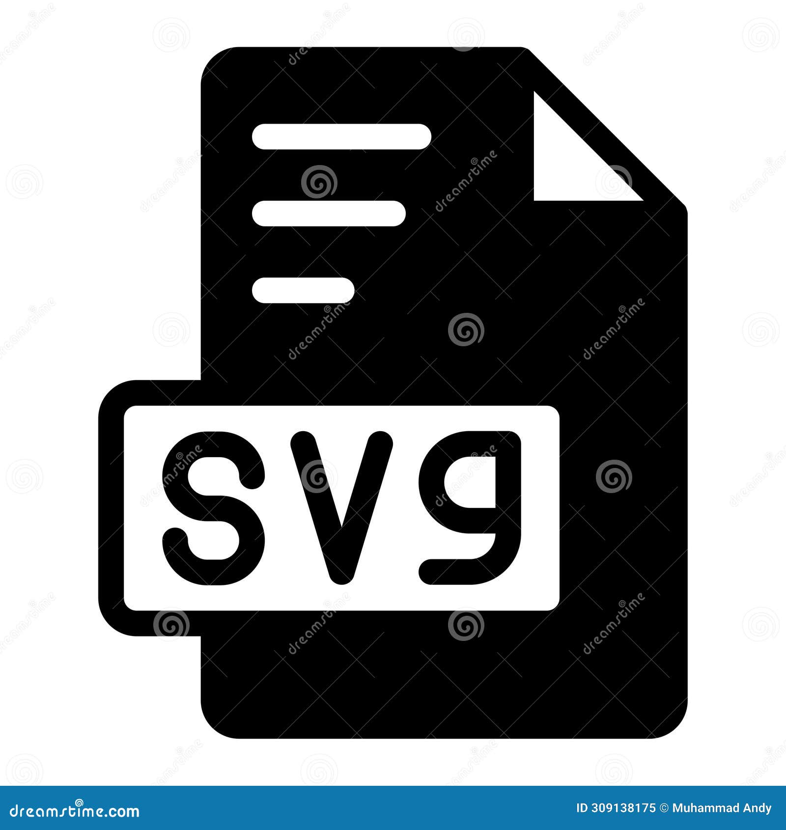 Svg Icon Glyph Design Image Extension Format File Type Icon Stock Vector Illustration Of File