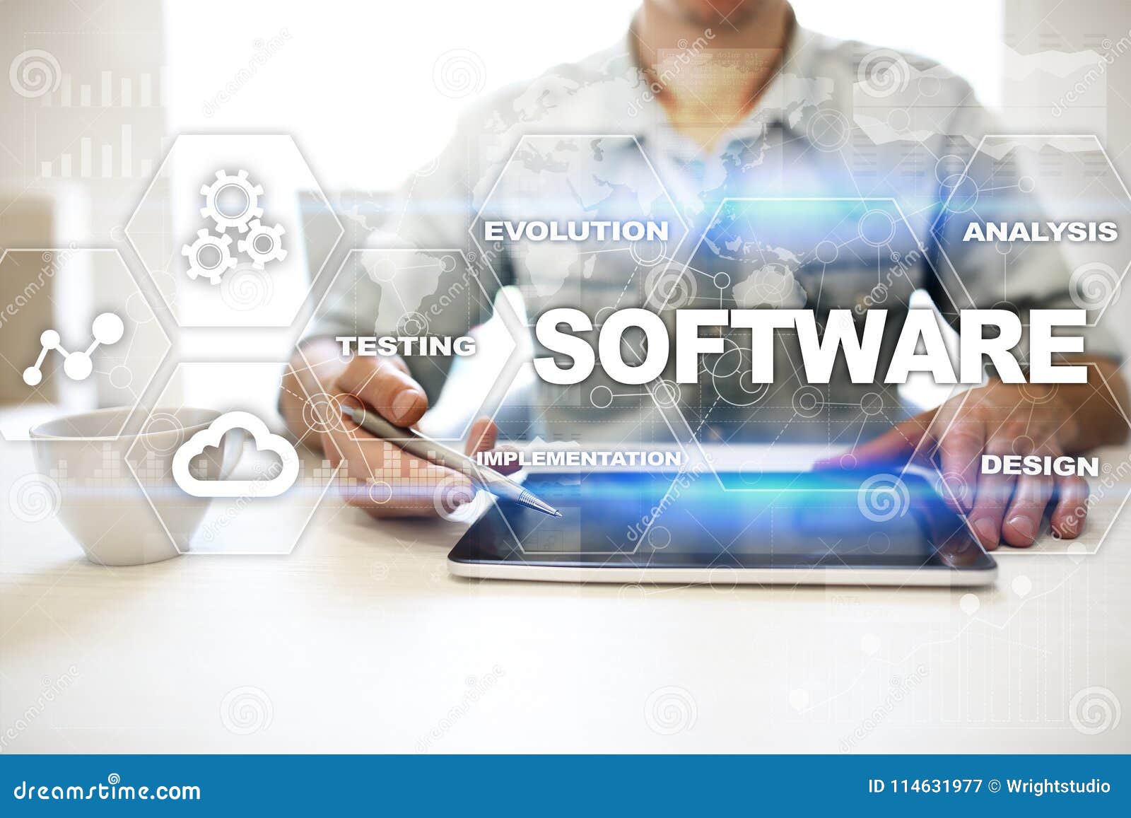 Sviluppo Di Software Concetto Di Tecnologia Di Sistema Di Programmi Di ...