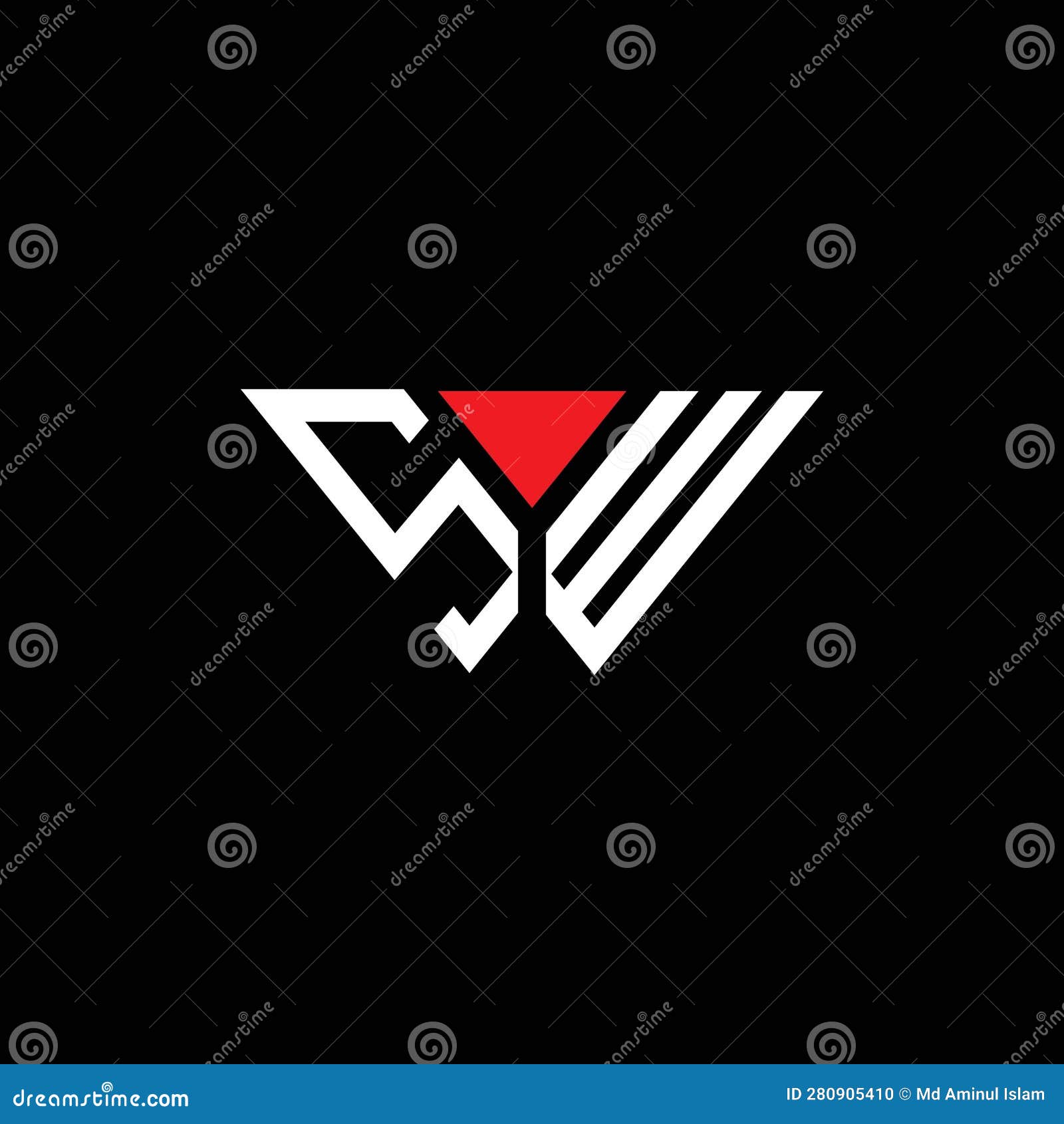 SW Letter Logo Creative Design with Vector Graphic, SW Simple and ...