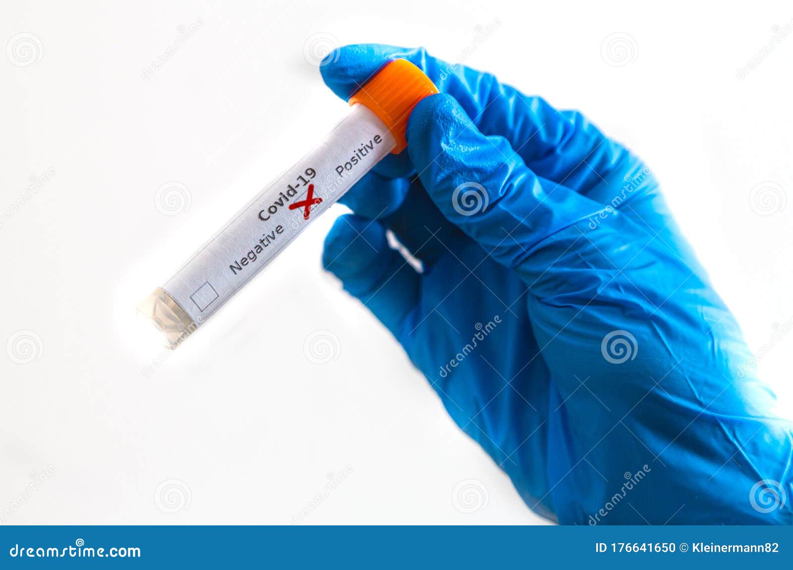 Swab Tubes for Testing for the Corona Virus Stock Photo - Image of ...