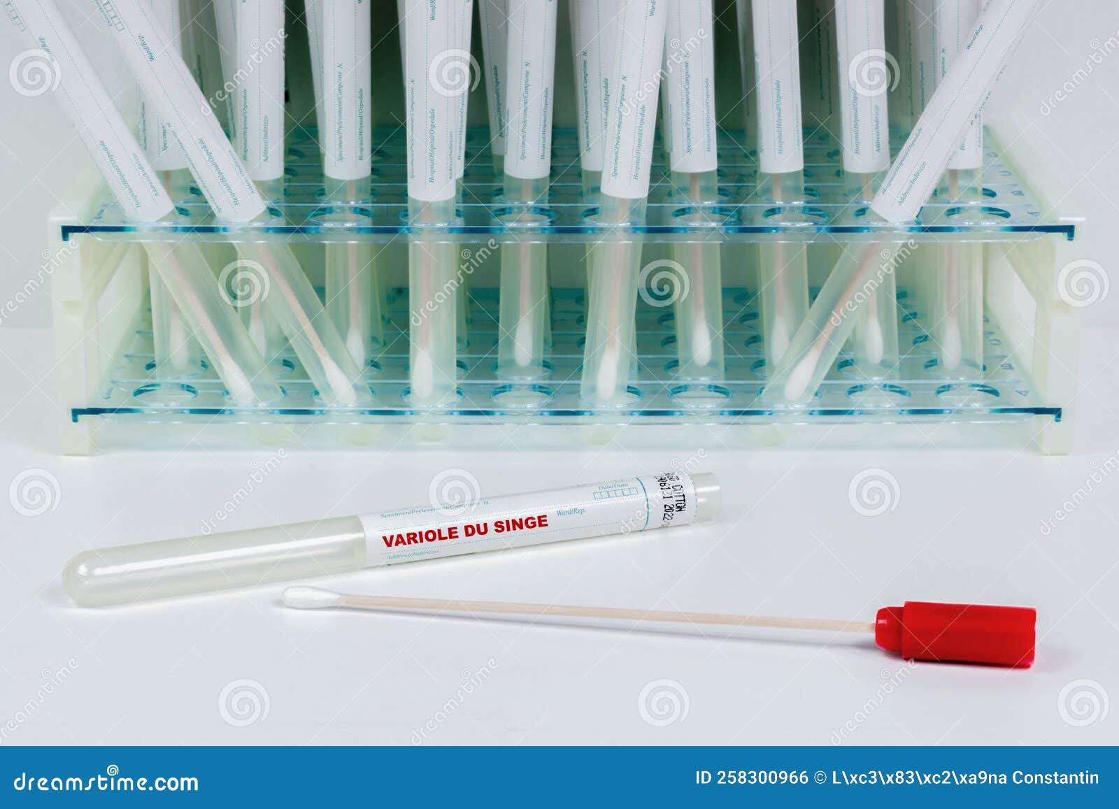 PCR Test for Monkeypox Detection. Stock Photo - Image of virus ...