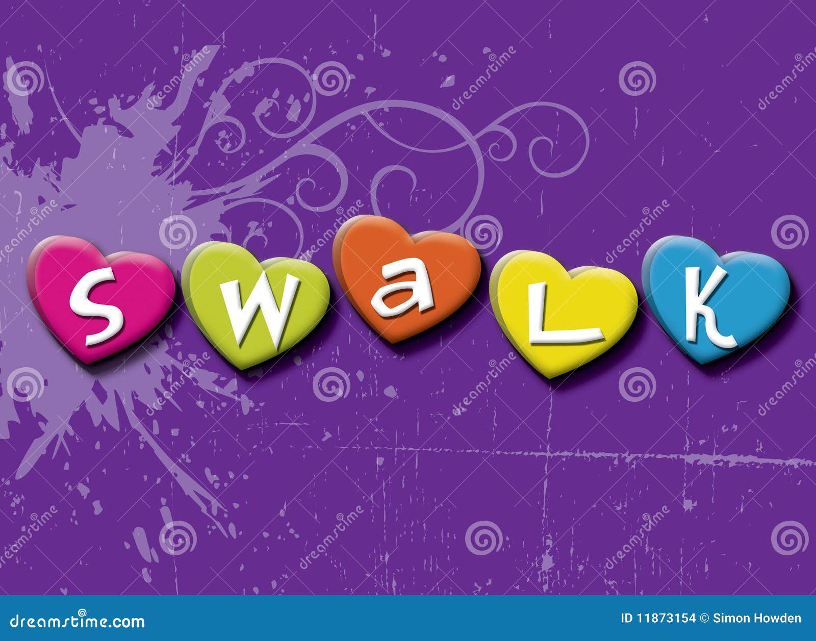 Swalk stock illustration. Illustration of greeting, swalk - 11873154