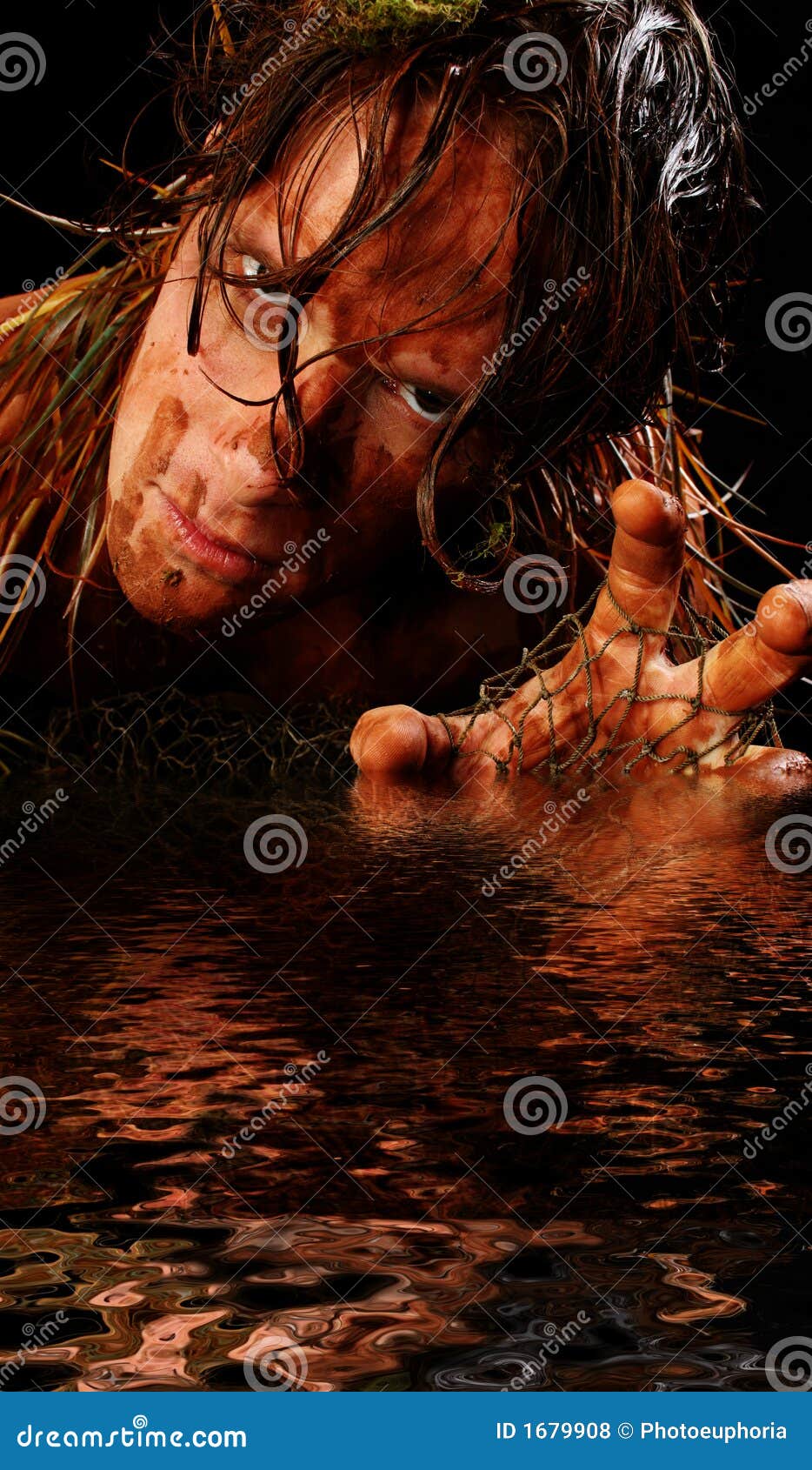 Swamp Creature stock photo. Image of years, thirties, moss - 1679908