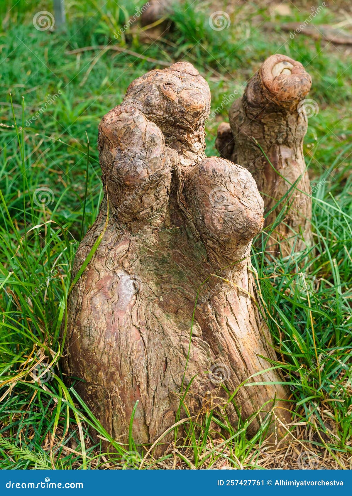 Swamp Cypress Aerial Roots Close Up Stock Image - Image of tree ...