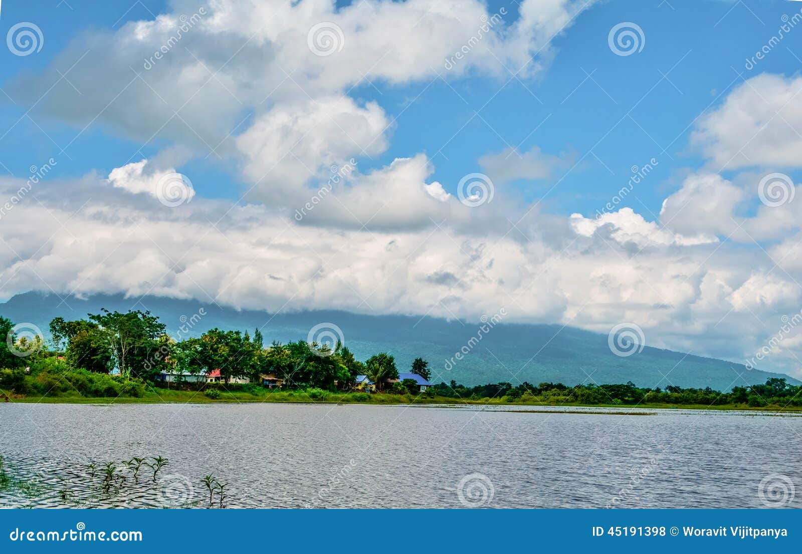 Swamp landscape mountain stock photo. Image of mountain - 45191398
