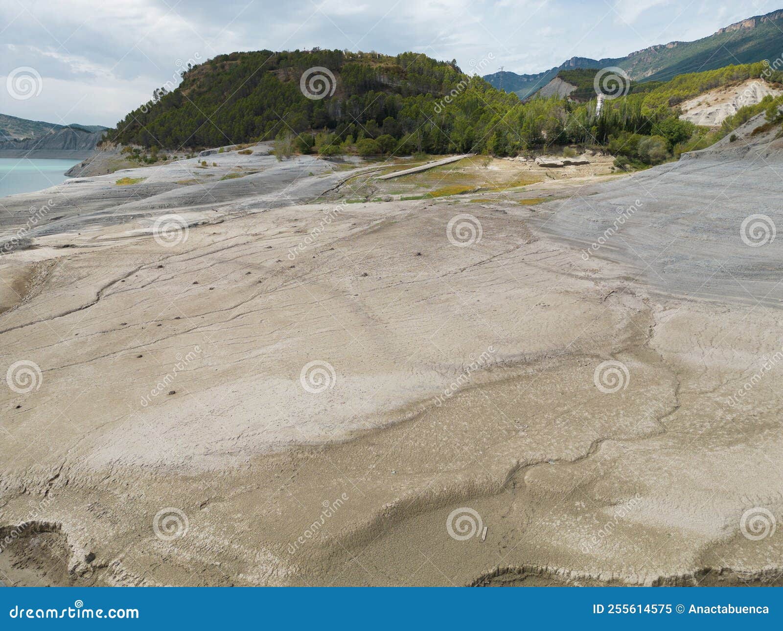 Swamp Mud with Low Water Level Stock Image - Image of mountain, level ...