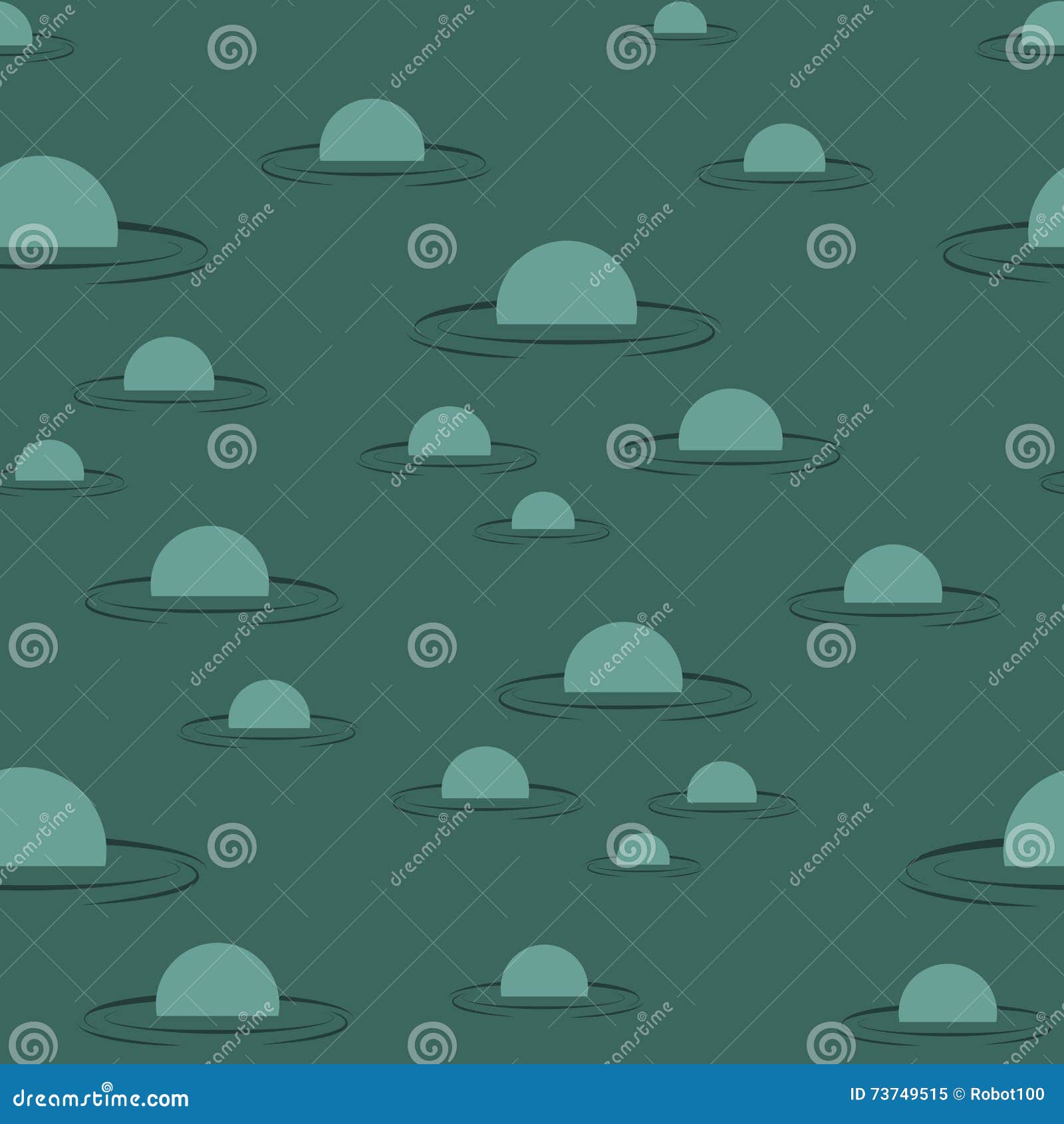 Swamp Seamless Pattern. Big Green Morass Texture. Stock Vector ...