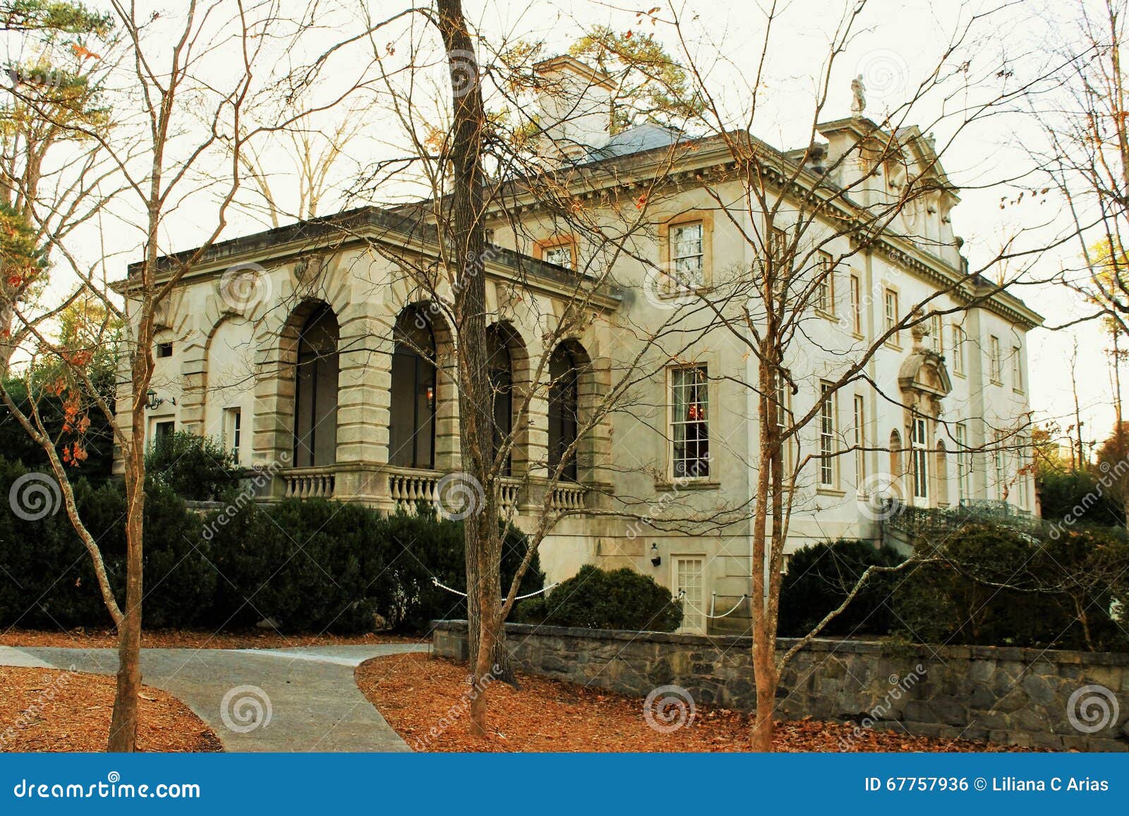 Swan House in Atlanta editorial photo. Image of classic - 67757936