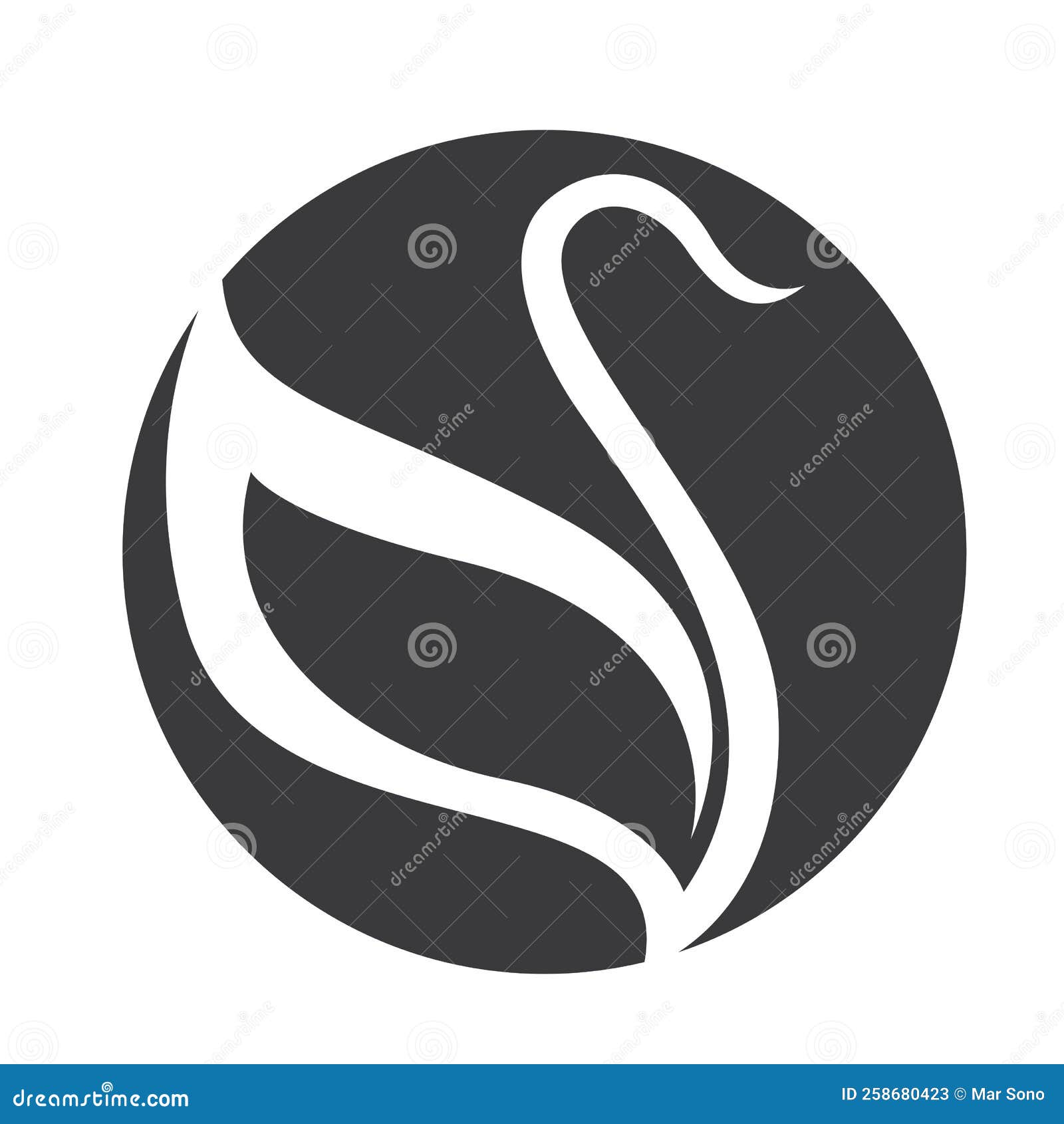 Swan Icon Template Vector Illustration Stock Vector - Illustration of ...