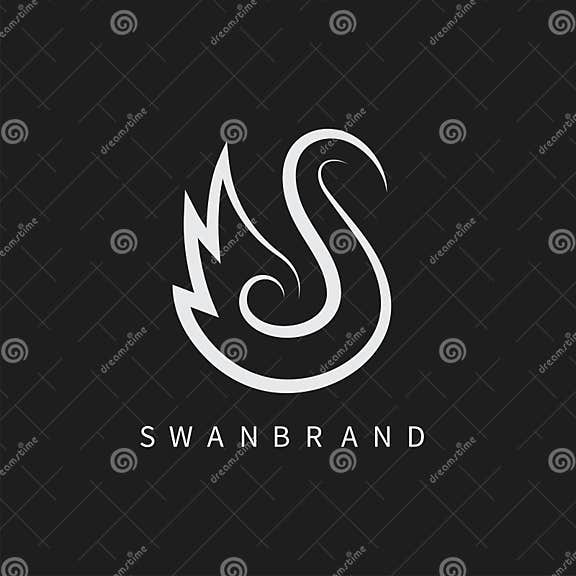 Swan Logo Icon Vector Element Concept Design Template Stock ...