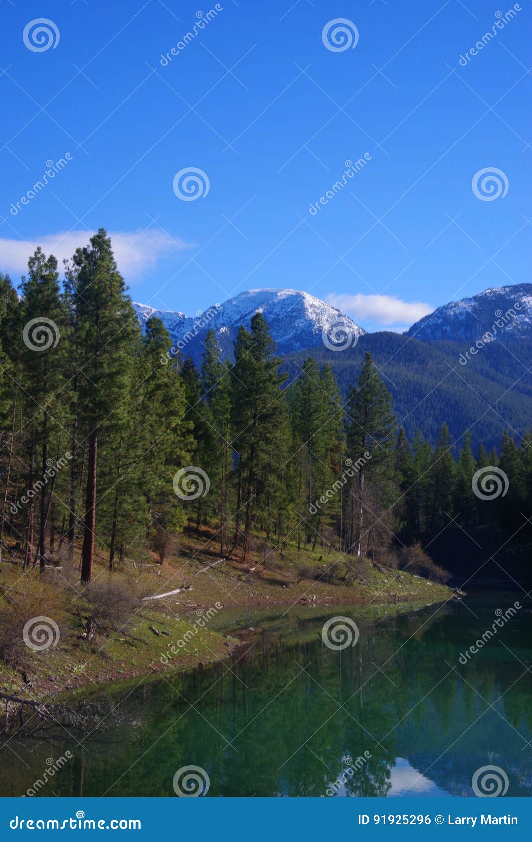 Swan Range, Flathead National Forest Stock Photo - Image of mountain ...