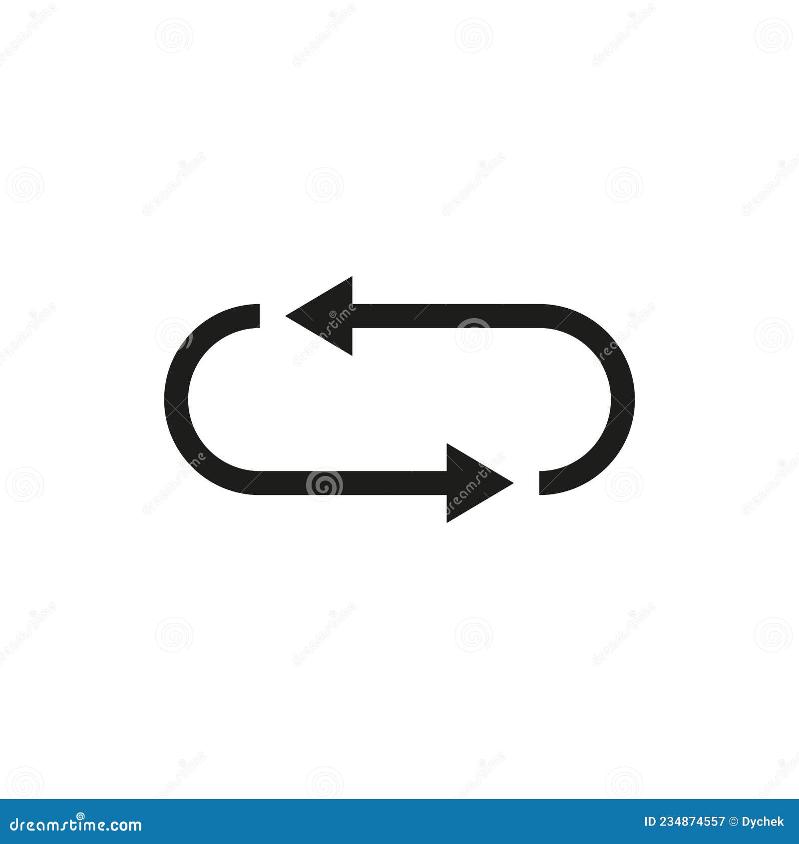 Swap icon icon. Arrow stock vector. Illustration of icon - 234874557