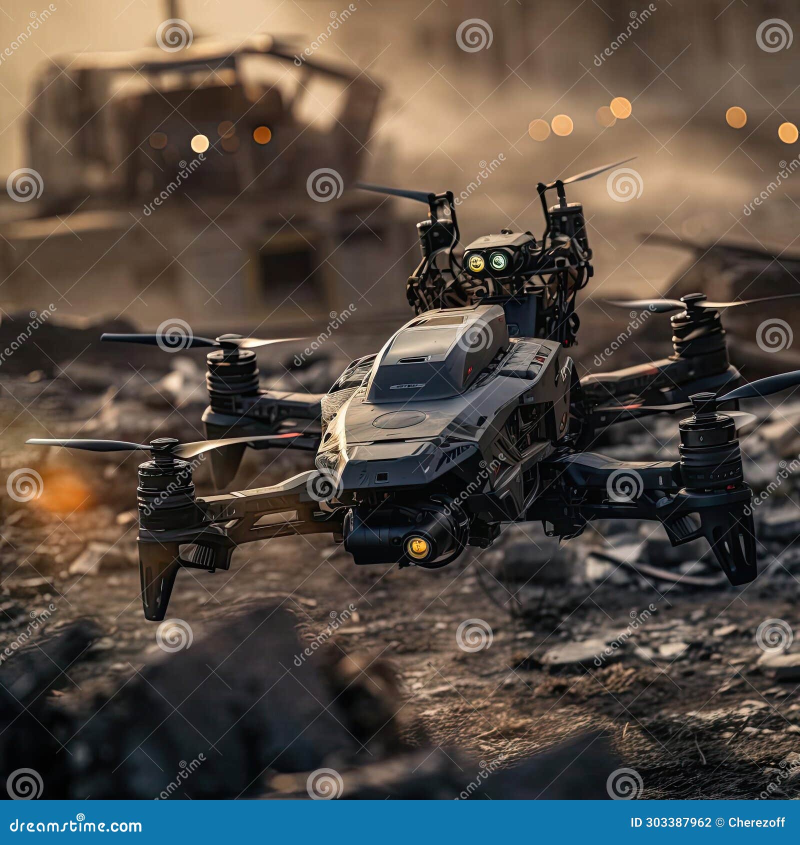 Swarm of FPV Drones in Combat Attack Stock Photo - Image of attack ...