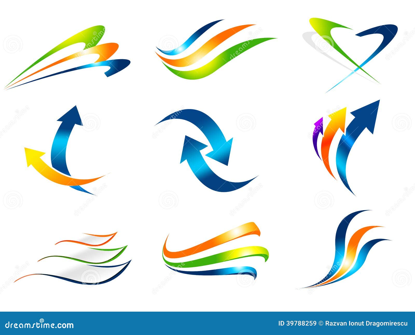 Swashes And Arrows Royalty-Free Stock Photo | CartoonDealer.com #39788259