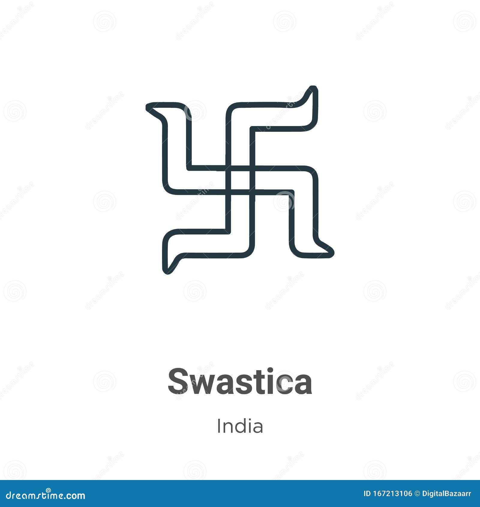 Swastica Icon Vector. Trendy Flat Swastica Icon From Religion ...