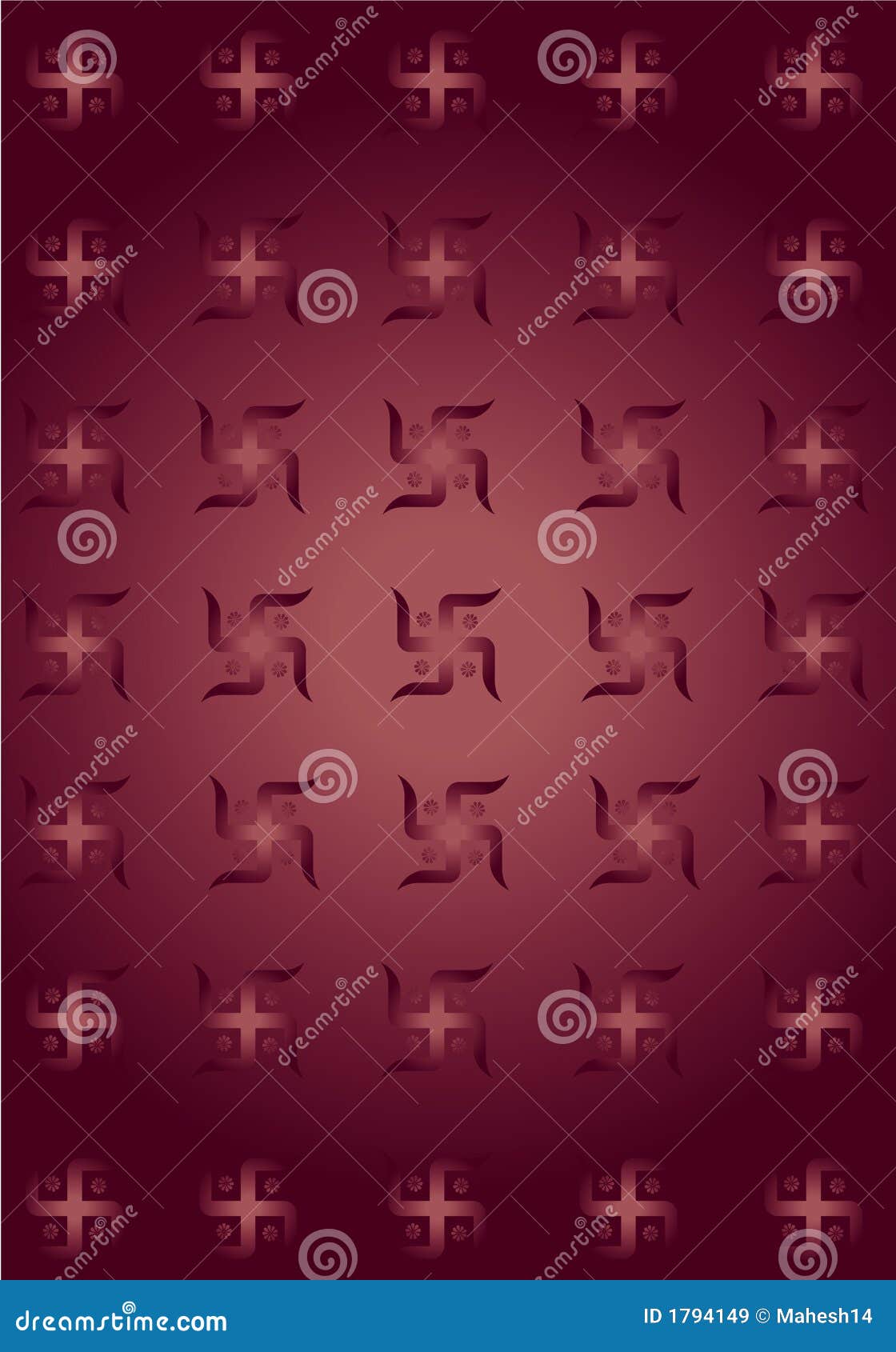 Swastik Symbol Texture Background ! Stock Illustration - Illustration ...