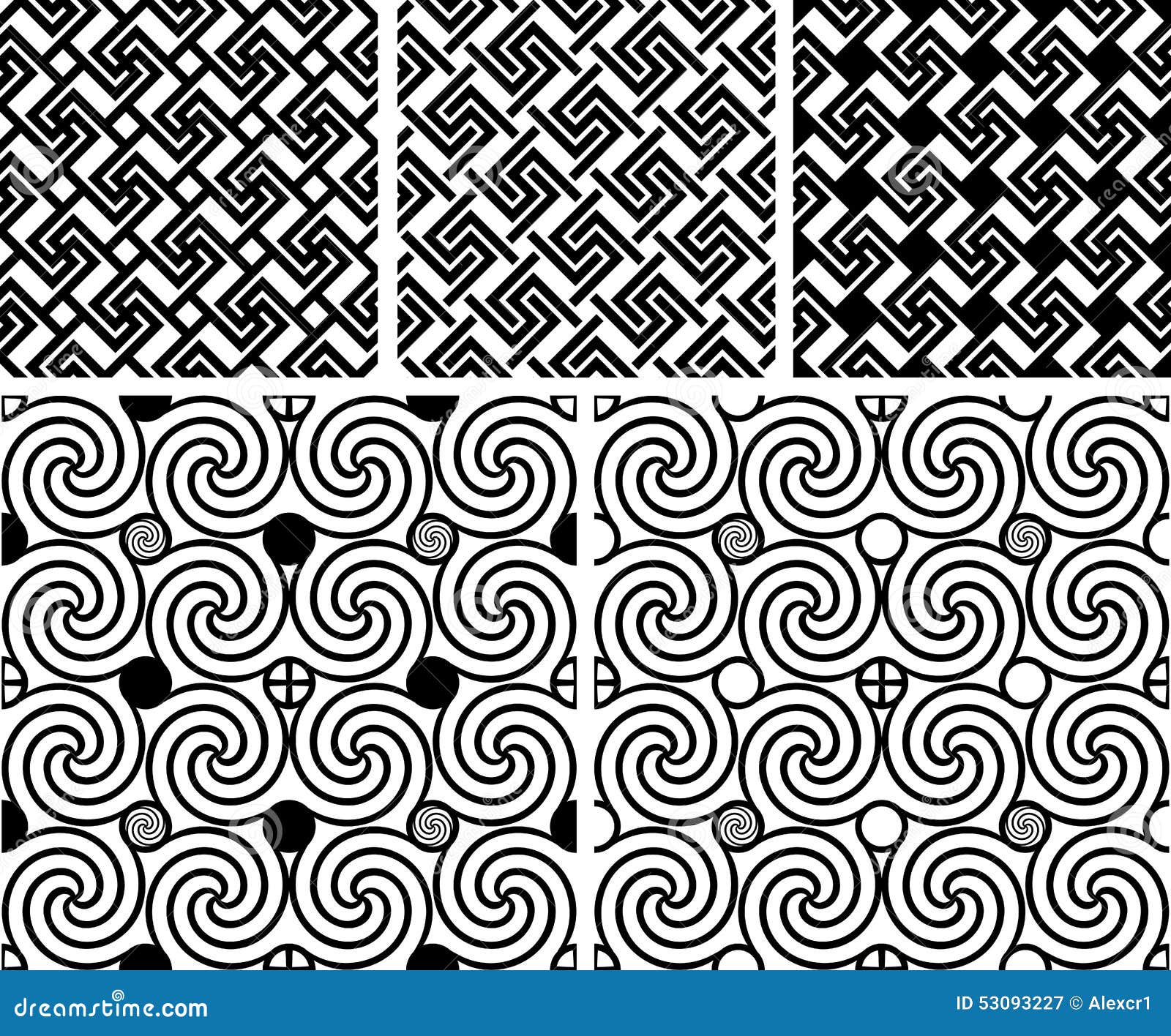 Swastika pattern stock vector. Illustration of swastika - 53093227