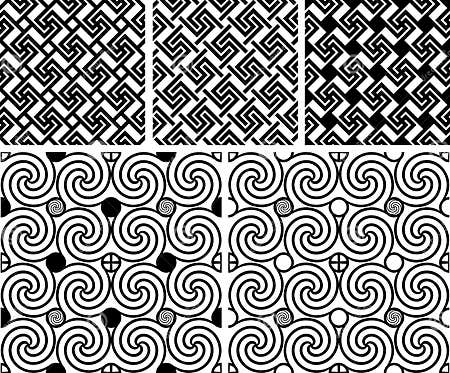 Swastika pattern stock vector. Illustration of swastika - 53093227
