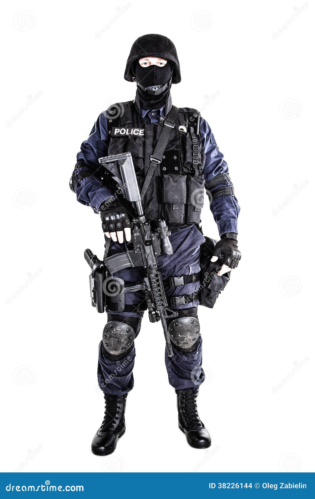 SWAT officer stock photo. Image of armor, tactics, team - 38226144