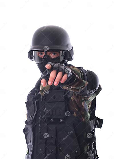 Swat soldier stock photo. Image of game, america, killer - 2670162