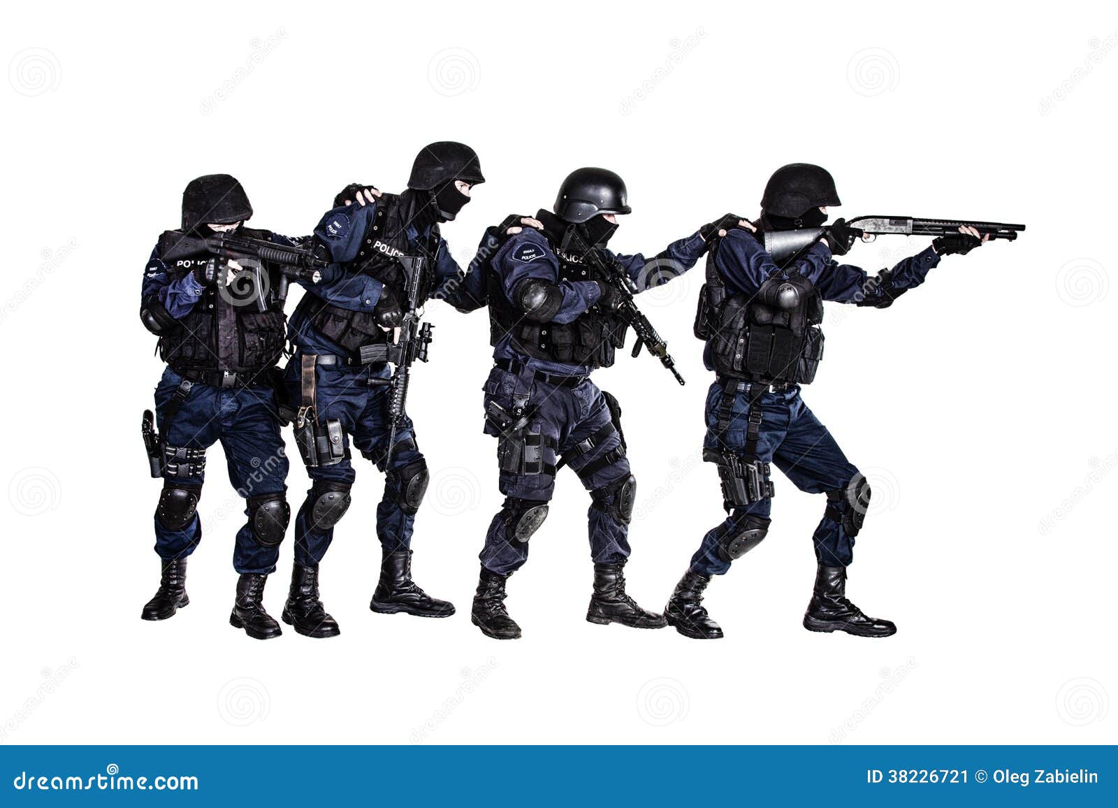 SWAT team in action stock image. Image of colorized, equipment - 38226721