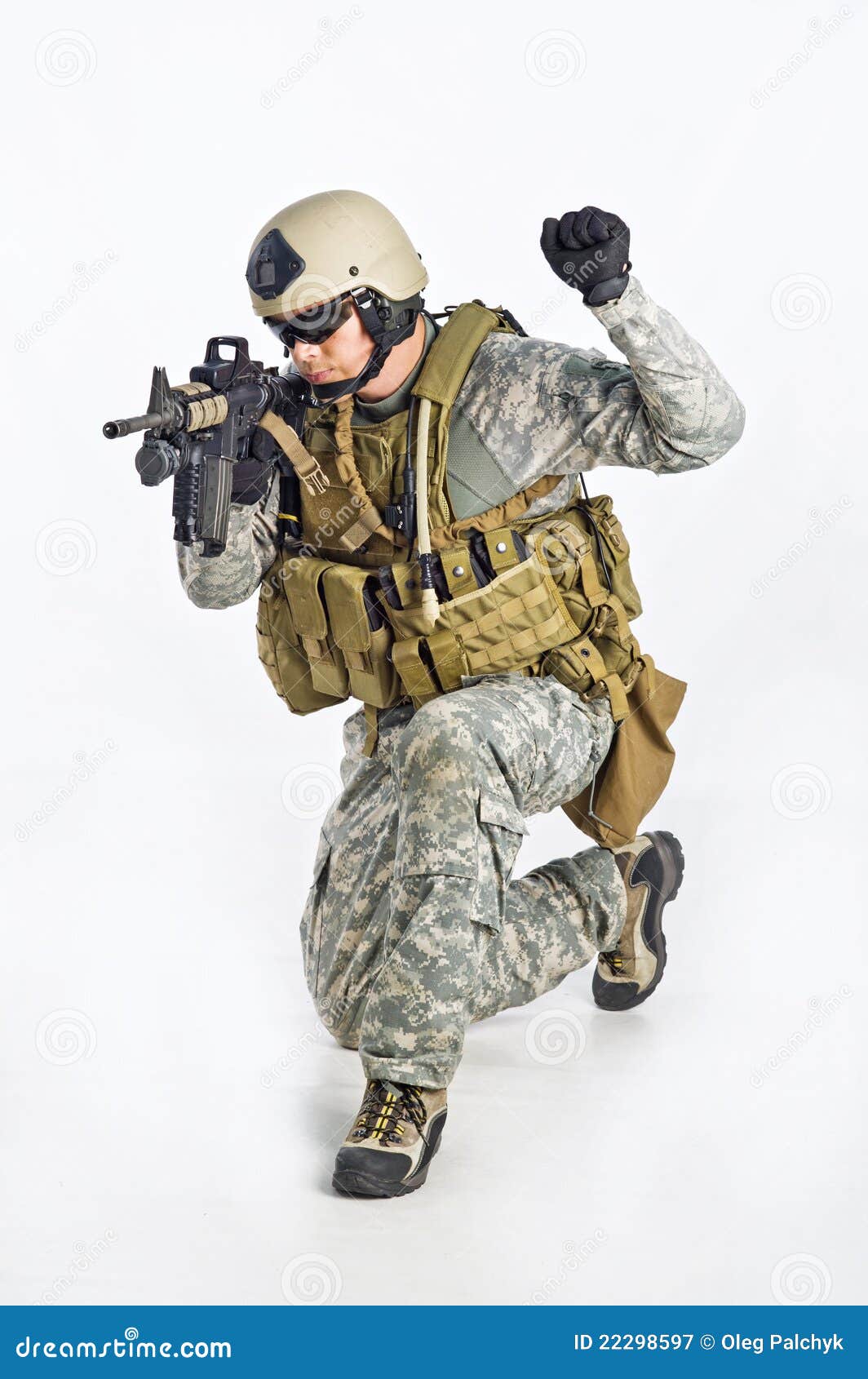 SWAT Team Officer stock image. Image of conflict, police - 22298597