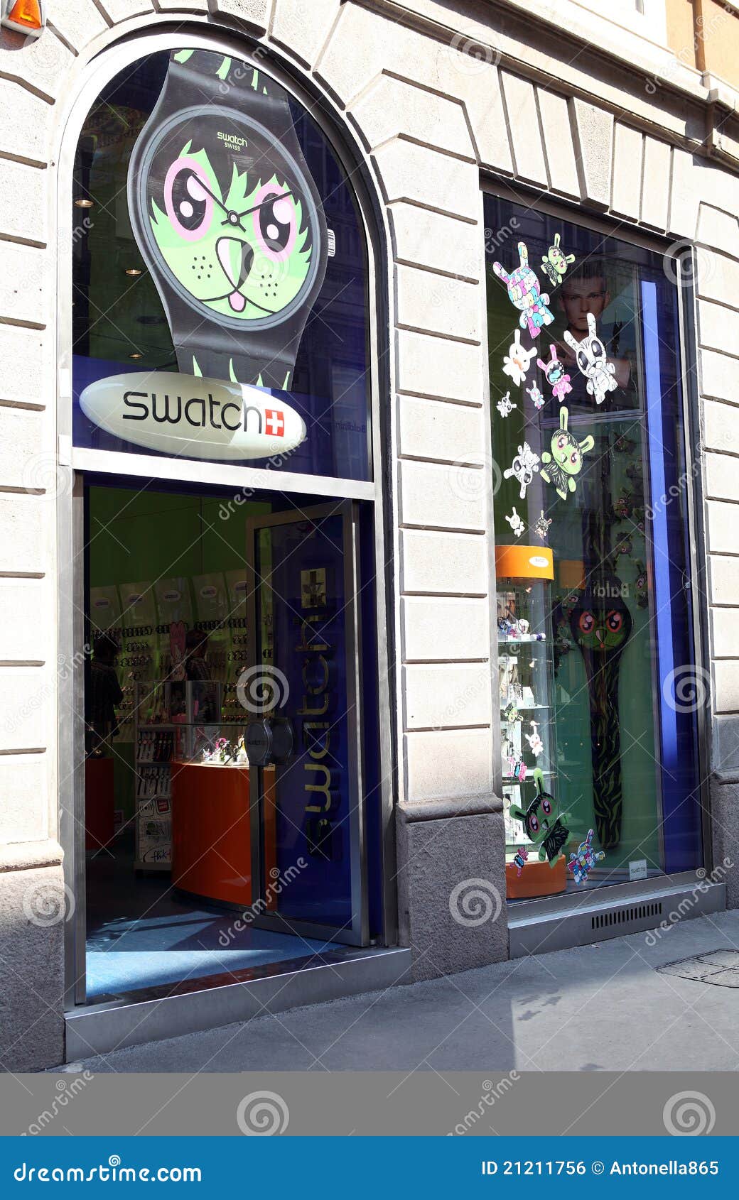 Swatch store editorial photo. Image of collection, manufacturing - 21211756